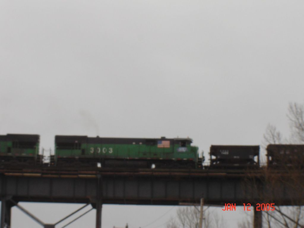 LS&I engine # 3003 LEAVEING THE DOCK